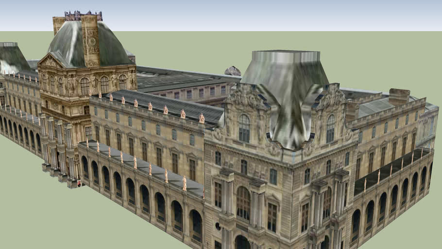 Aile Denon-Louvre | 3D Warehouse