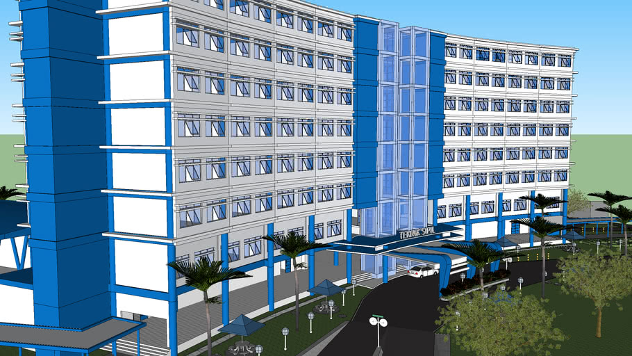 Polinema - Gedung Teknik Sipil | 3D Warehouse