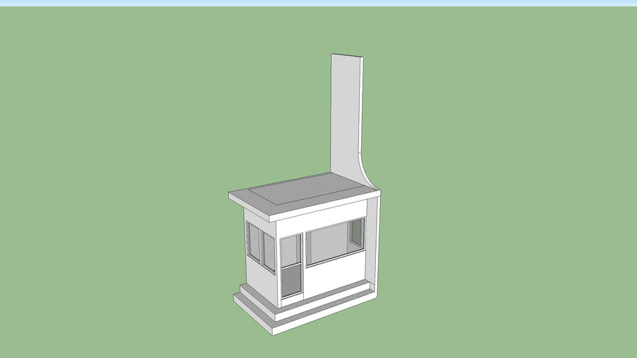 Pos satpam | 3D Warehouse