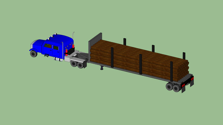 Logging Truck | 3D Warehouse