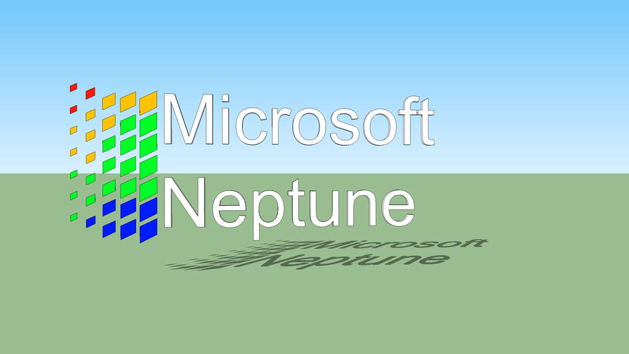 Microsoft Neptune logo | 3D Warehouse