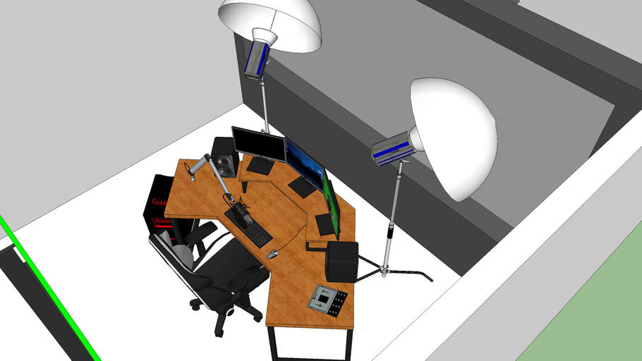 Studio gaming | 3D Warehouse