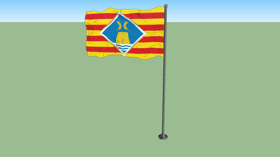 Flag of Formentera | 3D Warehouse