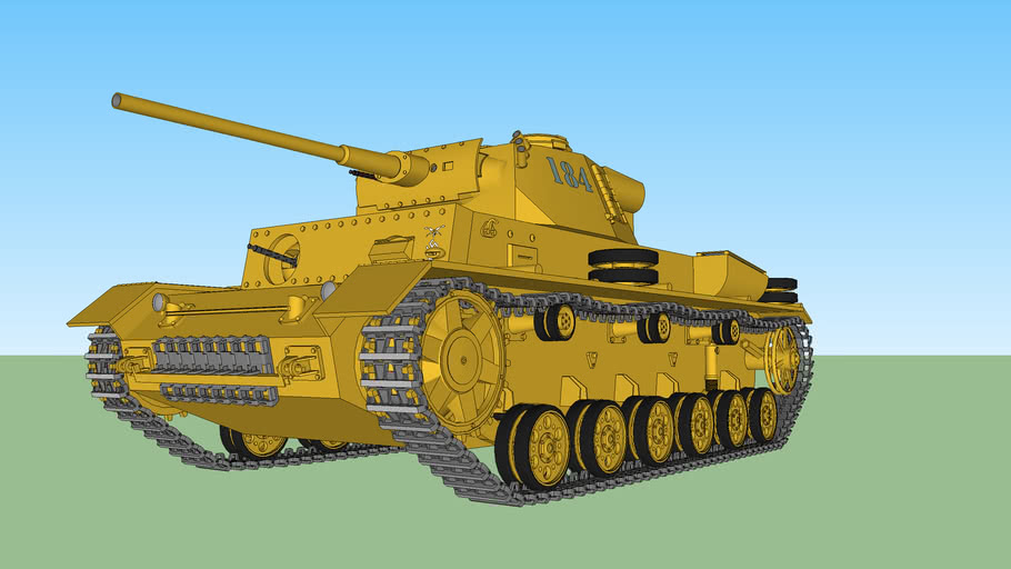 tanque-Panzer+iii | 3D Warehouse