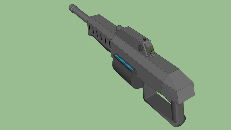 PTR-90 Anti-armour rifle | 3D Warehouse