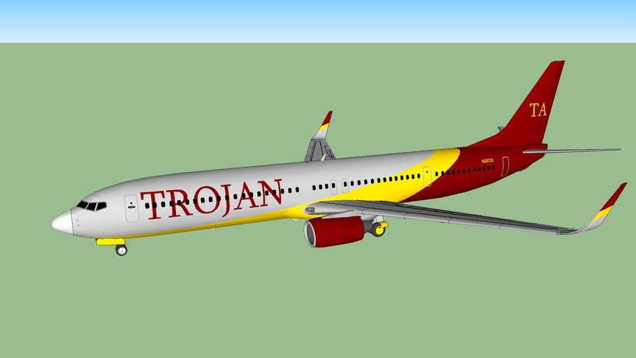 Trojan Air Boeing 737-903ER (2014) | 3D Warehouse