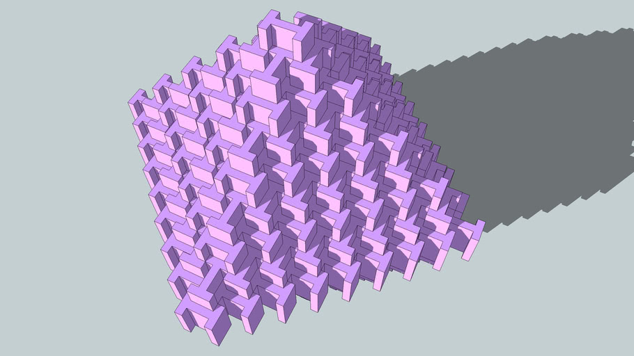 Tessellation stacking | 3D Warehouse