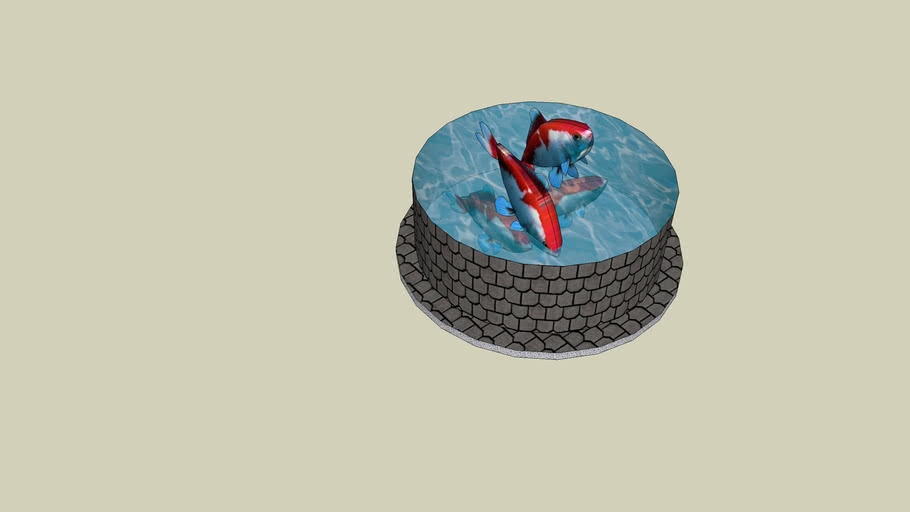 Giant Koi Pond | 3D Warehouse