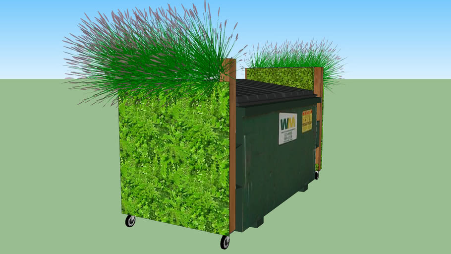 green screen for dumpster | 3D Warehouse