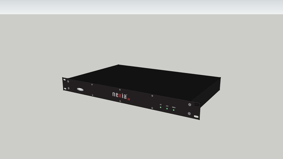 Biamp Nexia CS DSP | 3D Warehouse