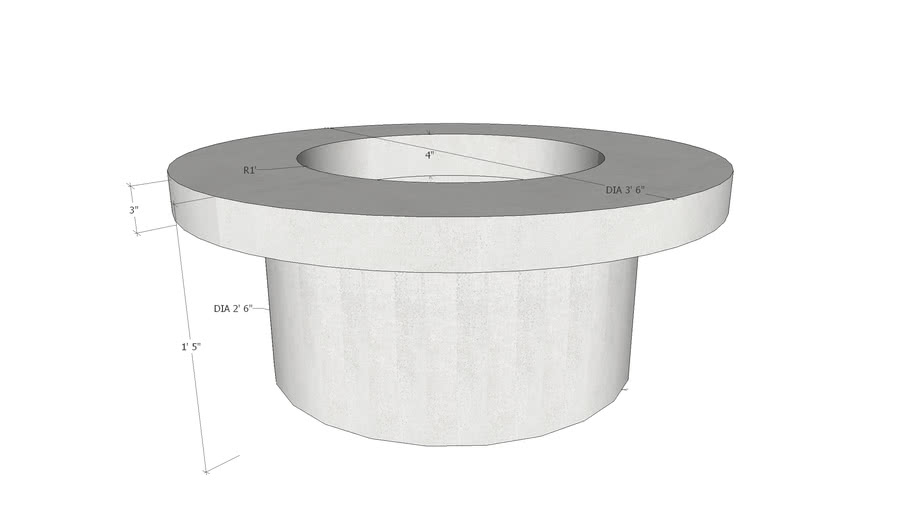 Circular Table | 3D Warehouse