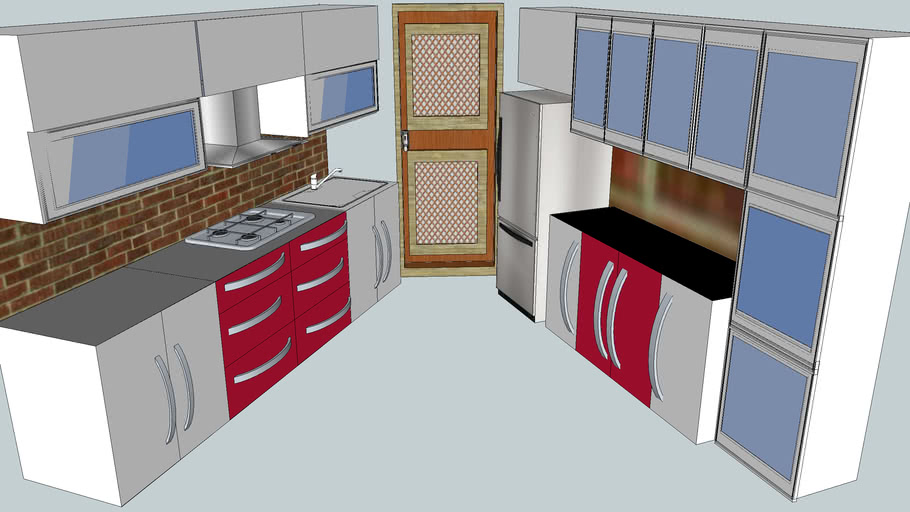Modular Kitchen | 3D Warehouse