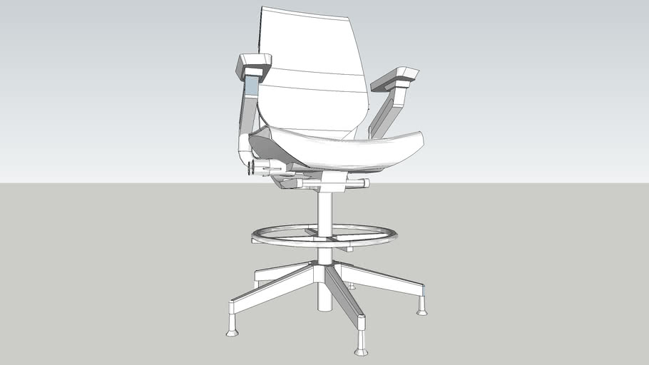 Steelcase - Gesture - Stool | 3D Warehouse