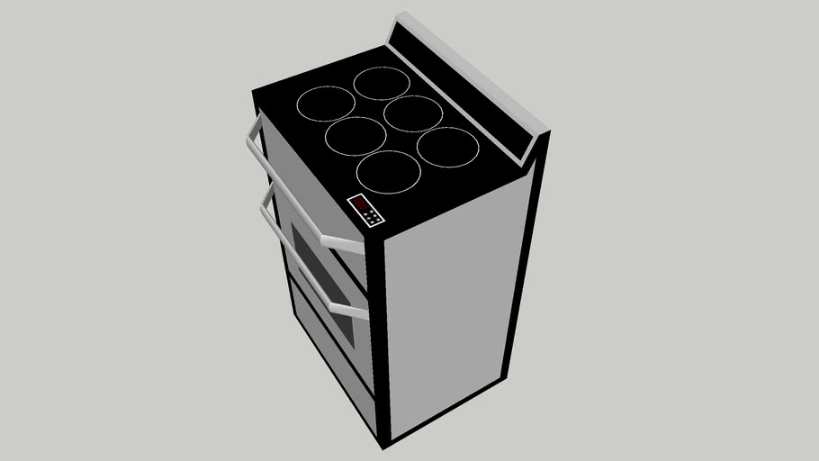 oven and cooktop | 3D Warehouse