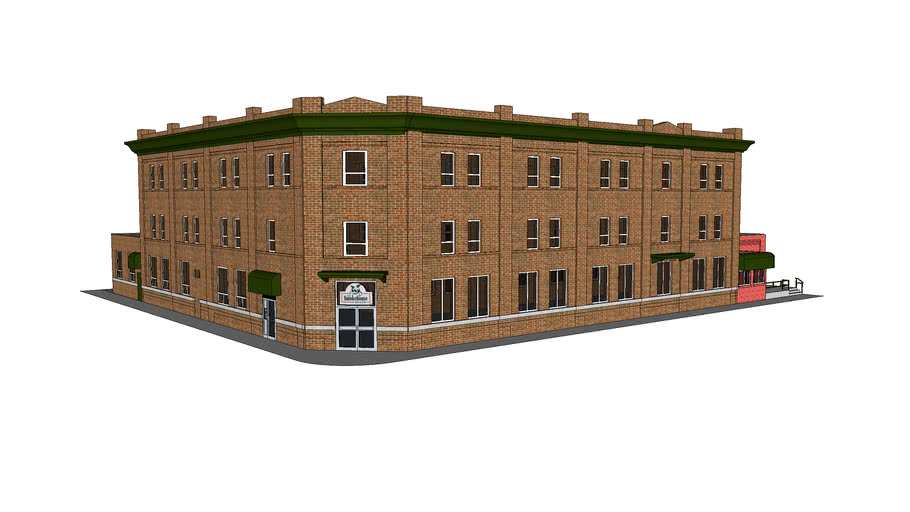 York Hotel, Lethbridge, Alberta, Canada | 3D Warehouse