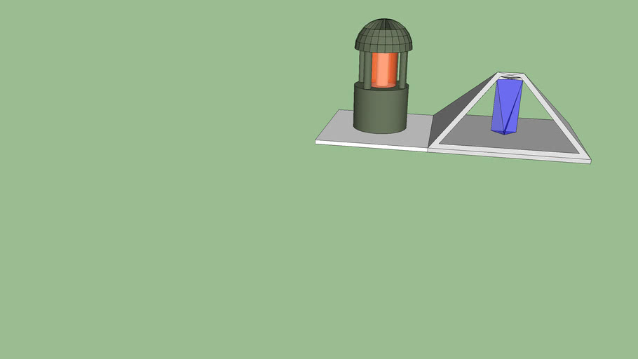 Quick easy sheld gen with power tower. | 3D Warehouse