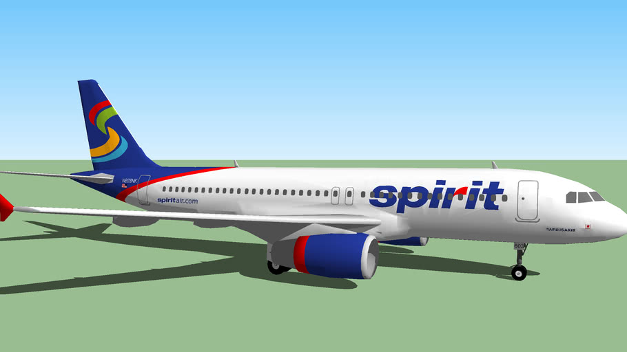 Spirit Airlines A320 | 3D Warehouse