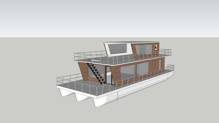 Houseboat By Dinuka | 3D Warehouse