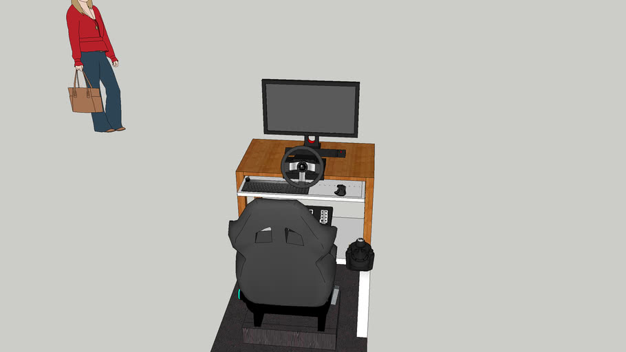 logitech g29 setup | 3D Warehouse
