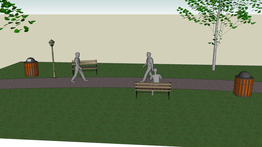 PARK PATH | 3D Warehouse