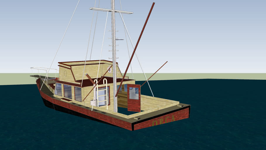 Orca Sinking Part 1 (JAWS) | 3D Warehouse