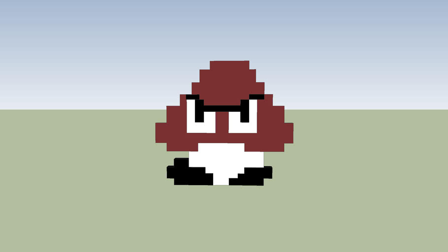 pixel goomba | 3D Warehouse