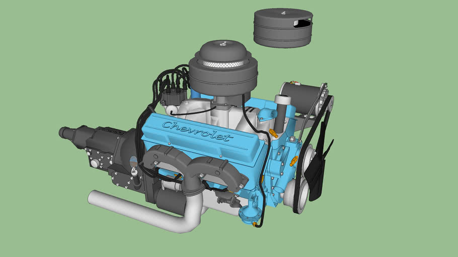 Chevrolet 283 cu in engine | 3D Warehouse