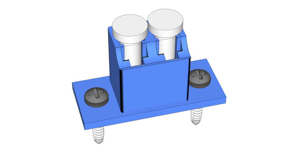 LC-Duplex Optical Fiber Connector | 3D Warehouse