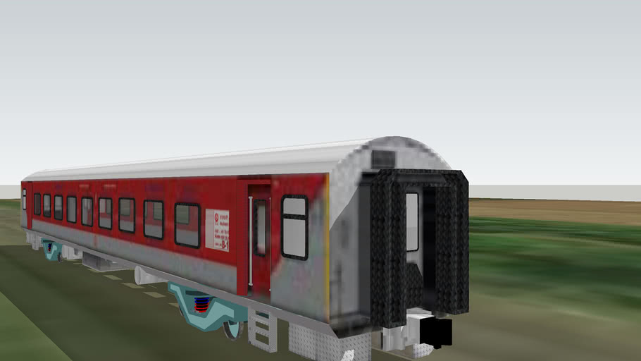 LHB Rajdhani Express Railway Coaches, Indian Railway By Rajat warang ...