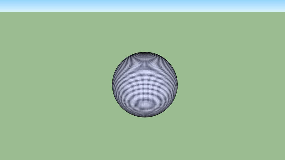 Extremely detailed sphere (x180) | 3D Warehouse