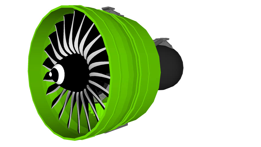 General Electric GE90-115B (Engine By JGB) | 3D Warehouse