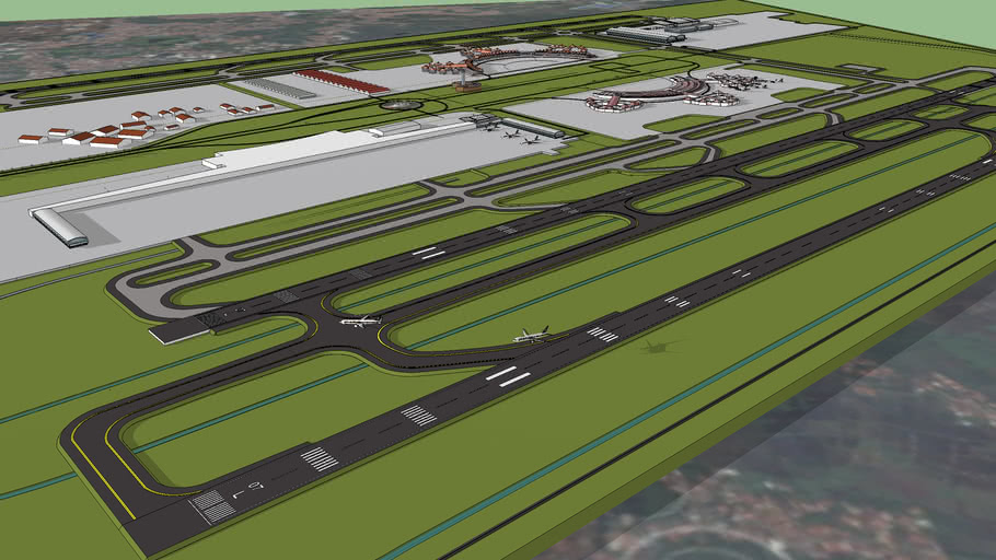 Soekarno Hatta Airport | 3D Warehouse