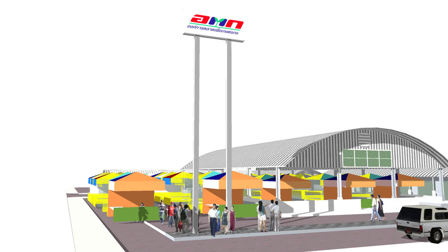 RURAL MARKET PLACE | 3D Warehouse