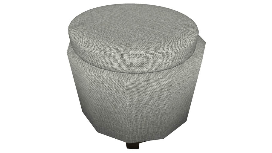 storage ottoman | 3D Warehouse