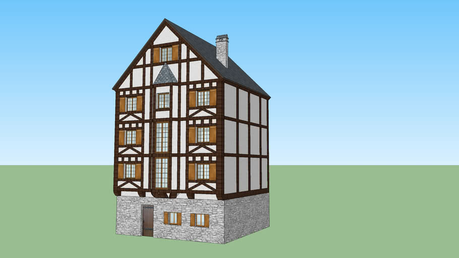 Maison à colombages 7 | 3D Warehouse