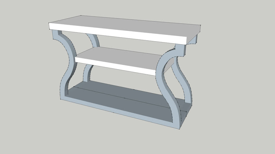 Custom Console Table | 3D Warehouse