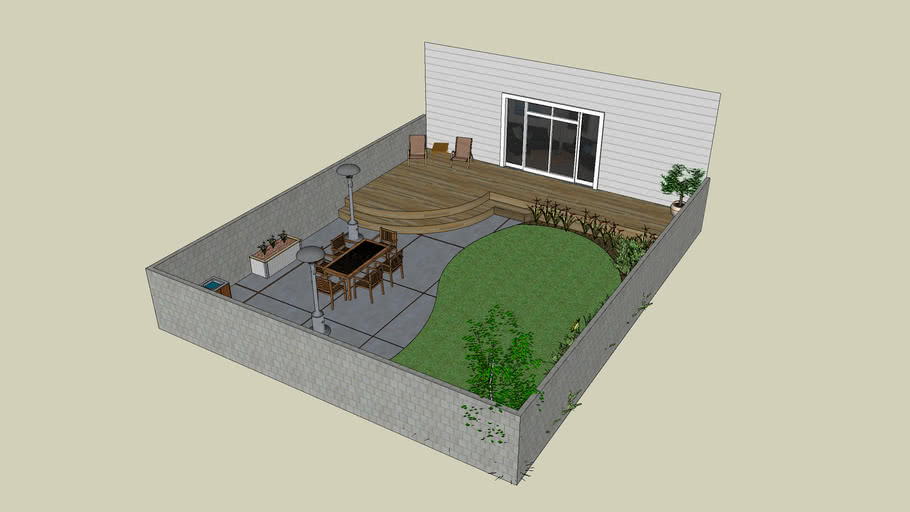 Backyard NO.1 | 3D Warehouse