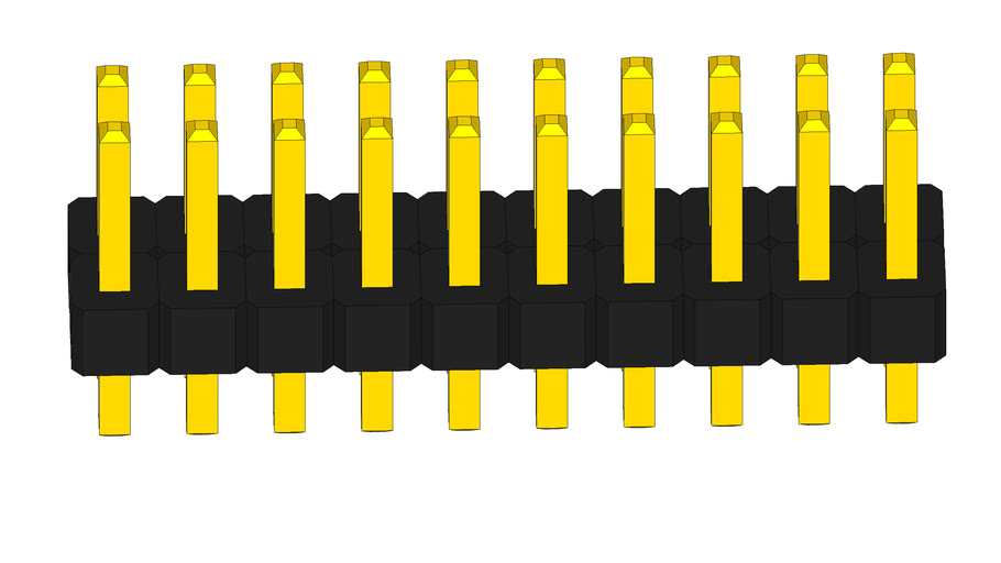 2X10 Pinheader | 3D Warehouse
