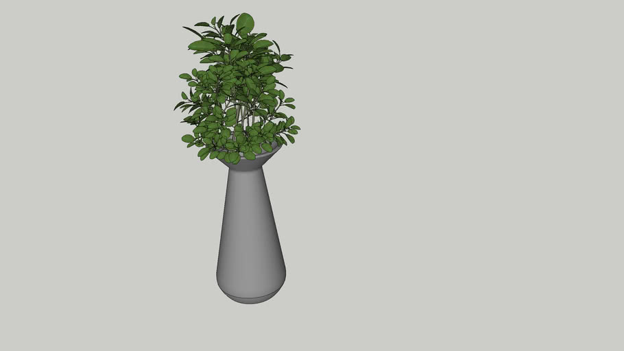 Flower pot 01 | 3D Warehouse