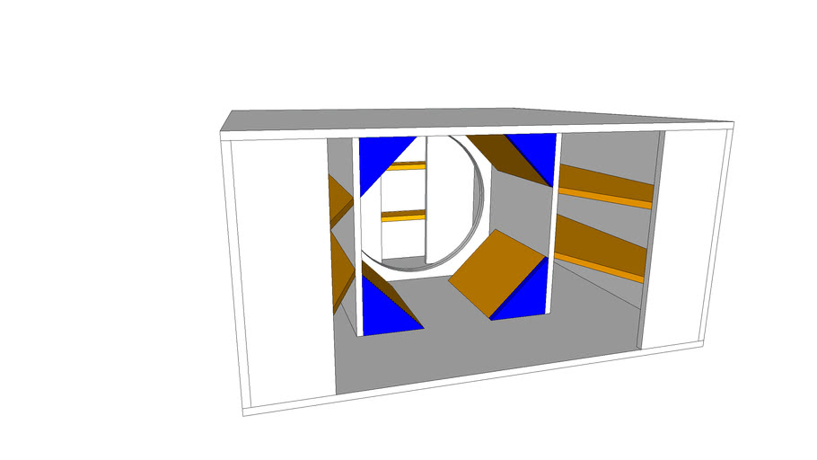 PARAFLEX C-2A Golden Formula Subwoofer 1x21' METRIC | 3D Warehouse