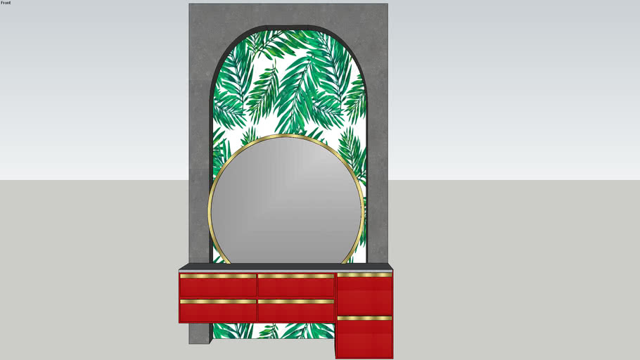 Vanity (Dressing Table) | 3D Warehouse