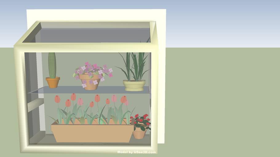 Greenhouse Garden Window | 3D Warehouse