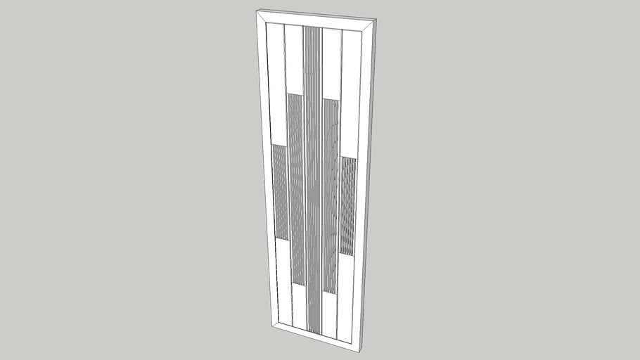 Acoustic Diffusion Panel | 3D Warehouse