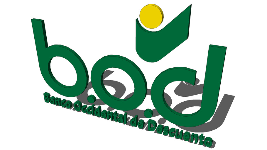 Banco BOD Logo | 3D Warehouse