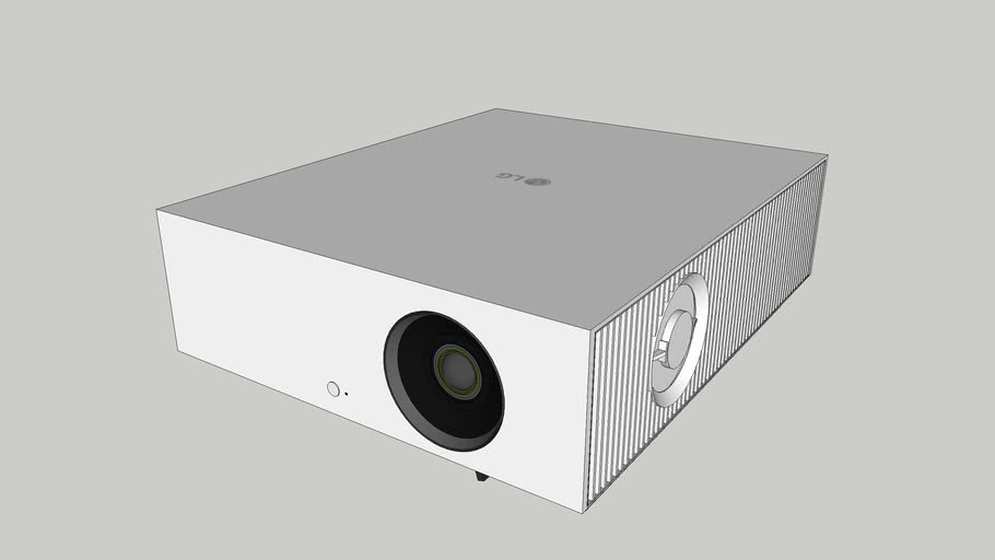 LG HU810P Projector | 3D Warehouse