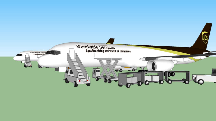 UPS Distribution Center | 3D Warehouse