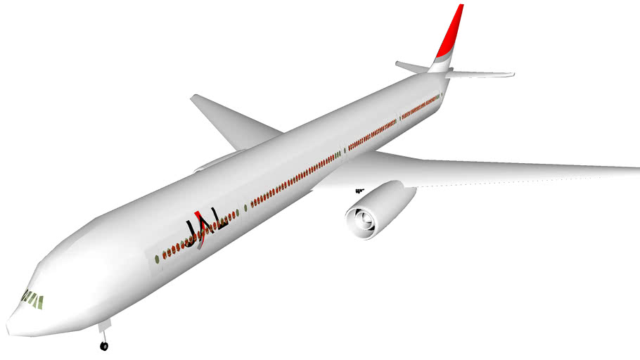 JAL Boeing 777-300ER | 3D Warehouse