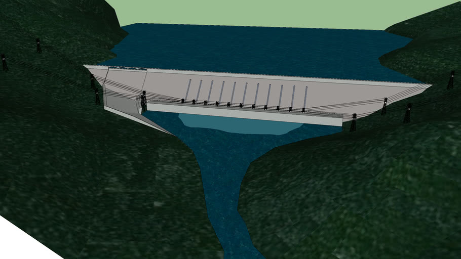 Hydro Dam | 3D Warehouse