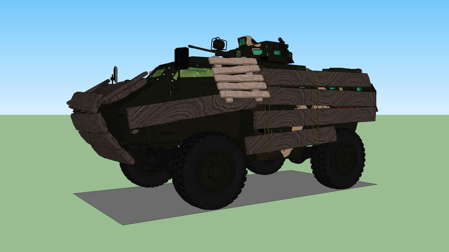 GKN FS-100 Simba APC (DIY Armor Package) | 3D Warehouse