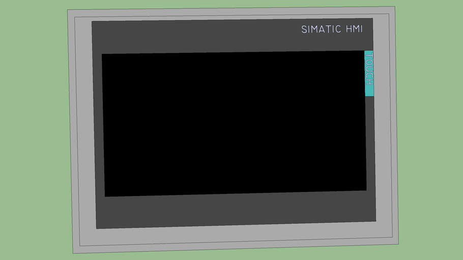 Siemens 7' HMI | 3D Warehouse